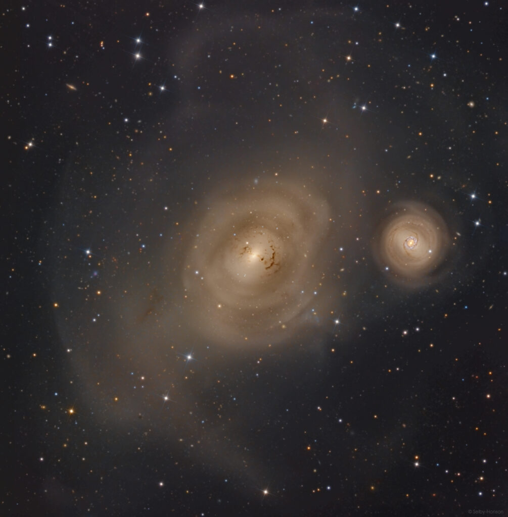 NGC 1316 – Through Light and Time