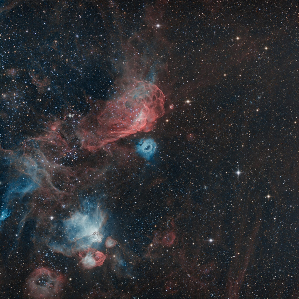 NGC 2014 – Through Light and Time