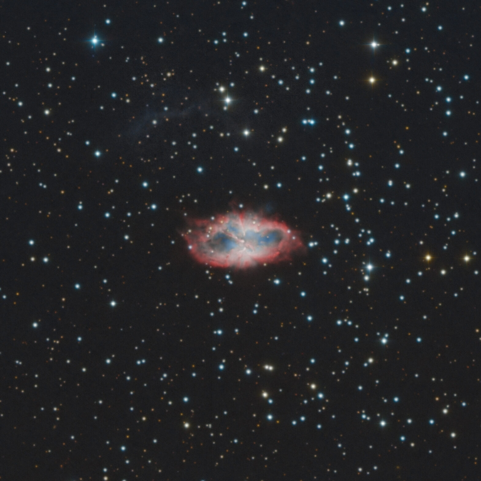 NGC 2818 – Through Light and Time