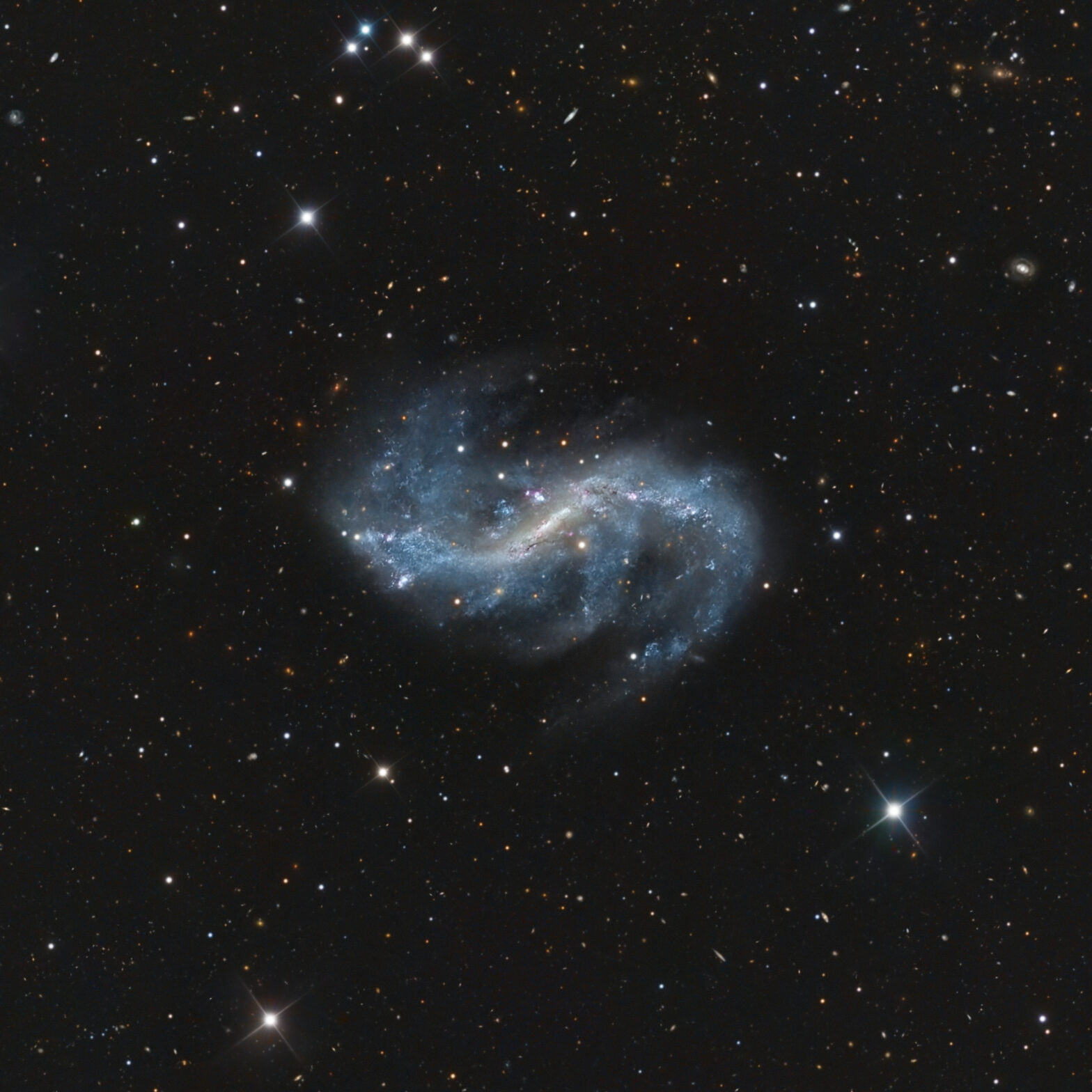 NGC 4731 – Through Light and Time