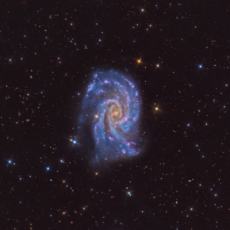 NGC 2835 – Through Light and Time