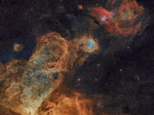 NGC 3324 – Through Light and Time