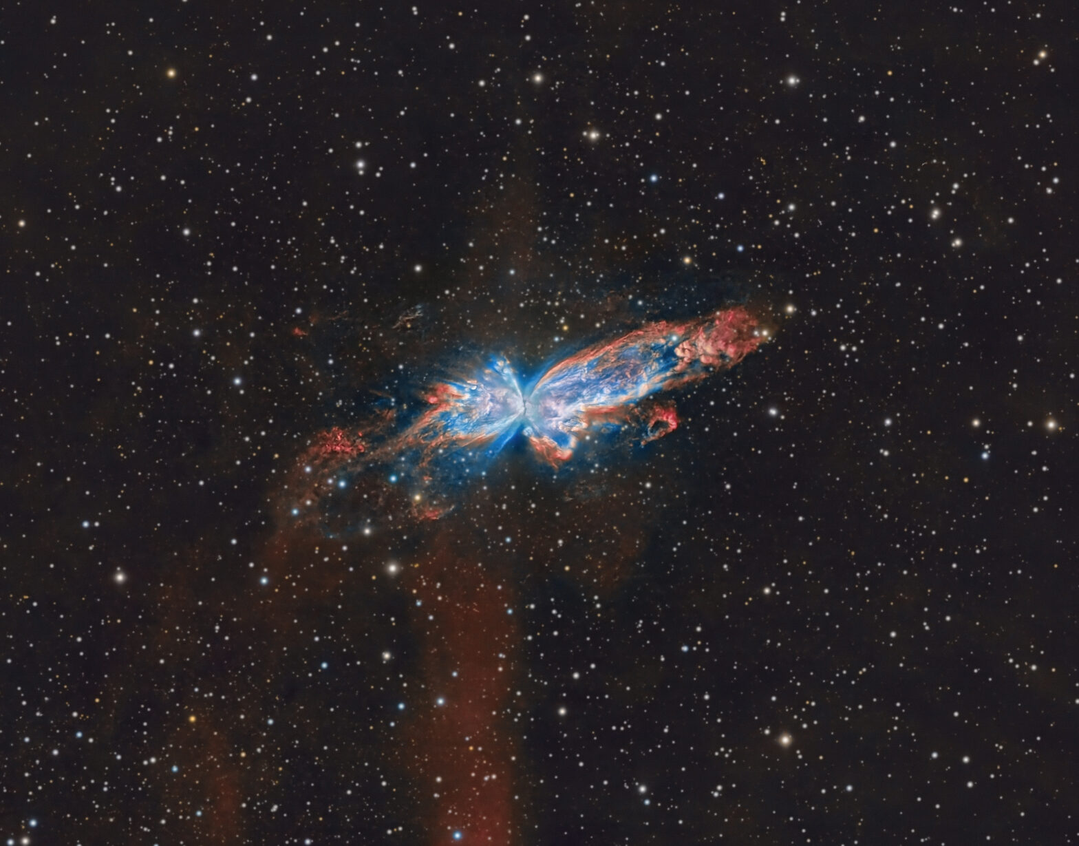 NGC 6302 – Through Light and Time