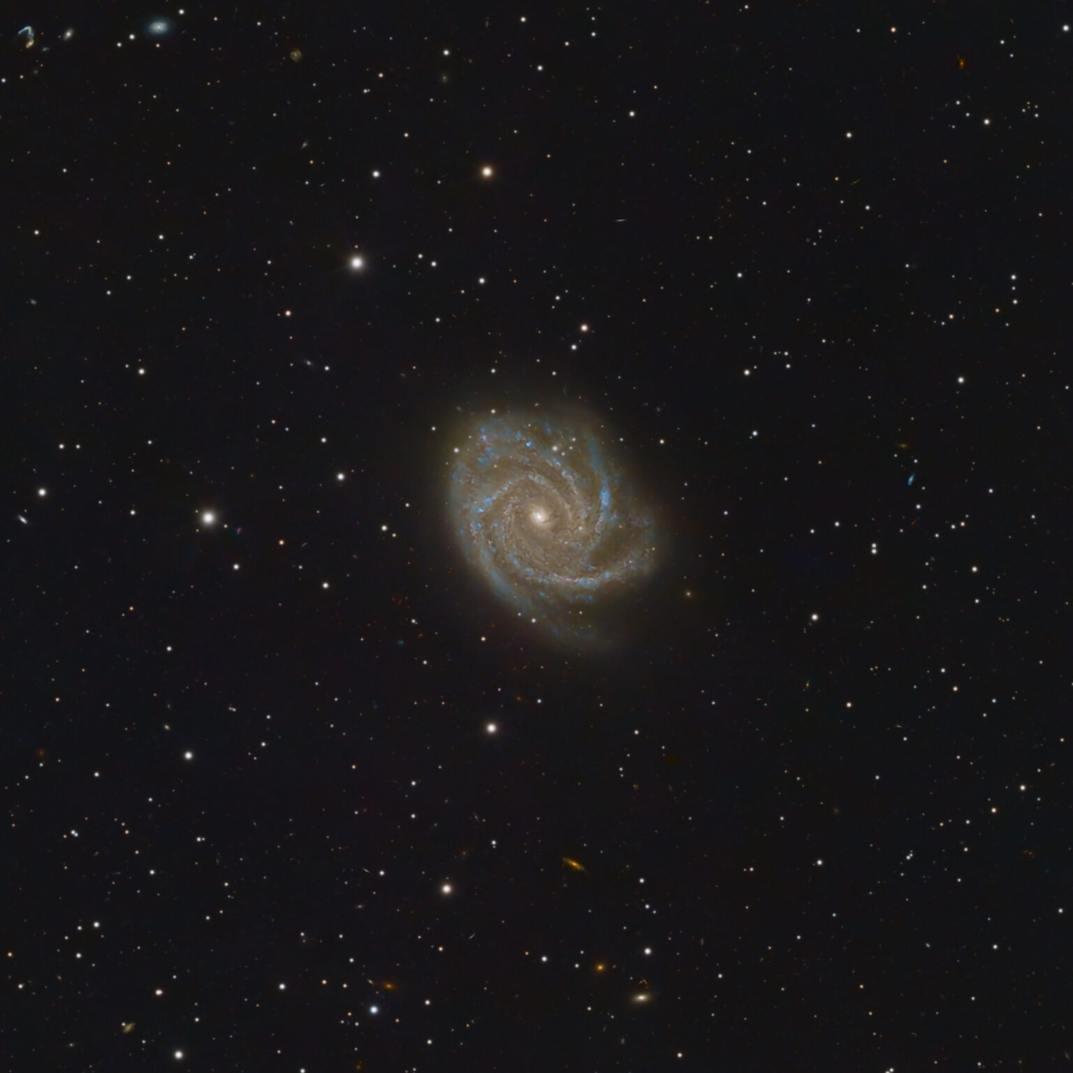 IC 4538 – Through Light and Time