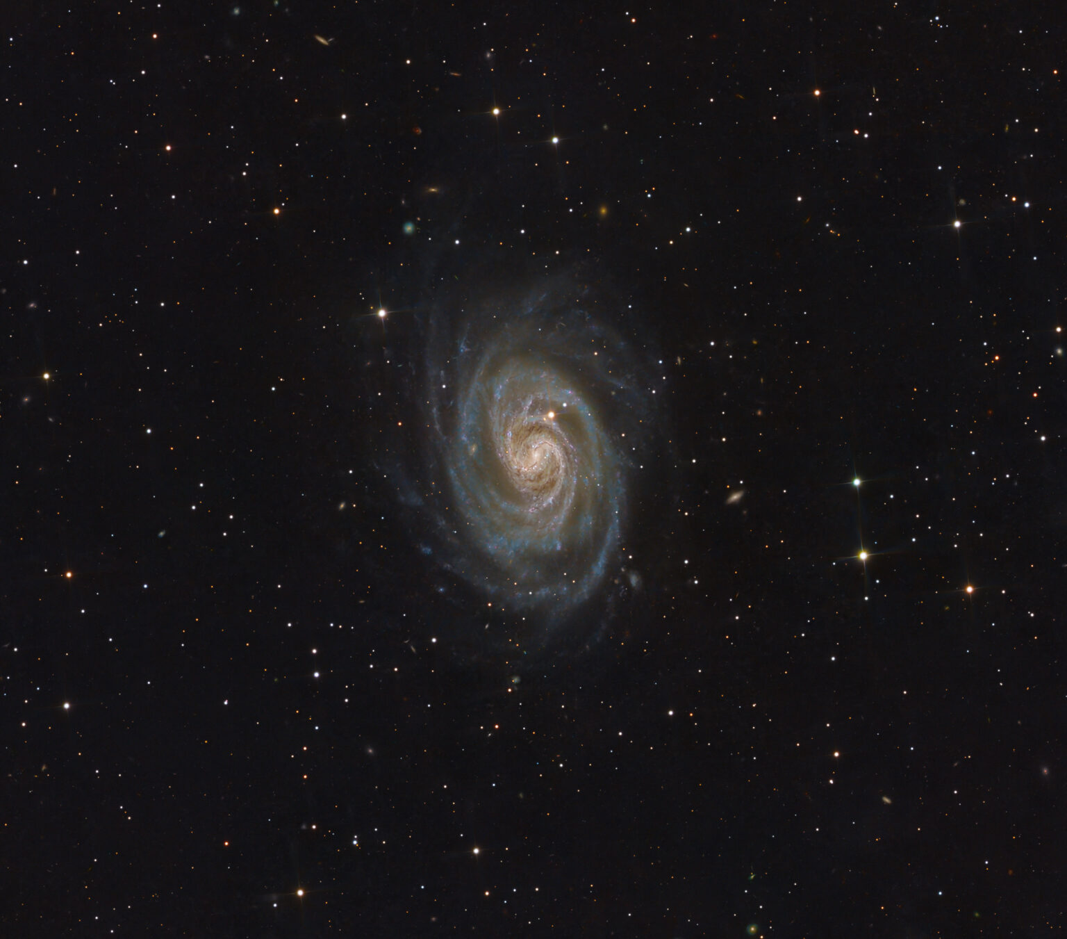 NGC 3001 – Through Light and Time