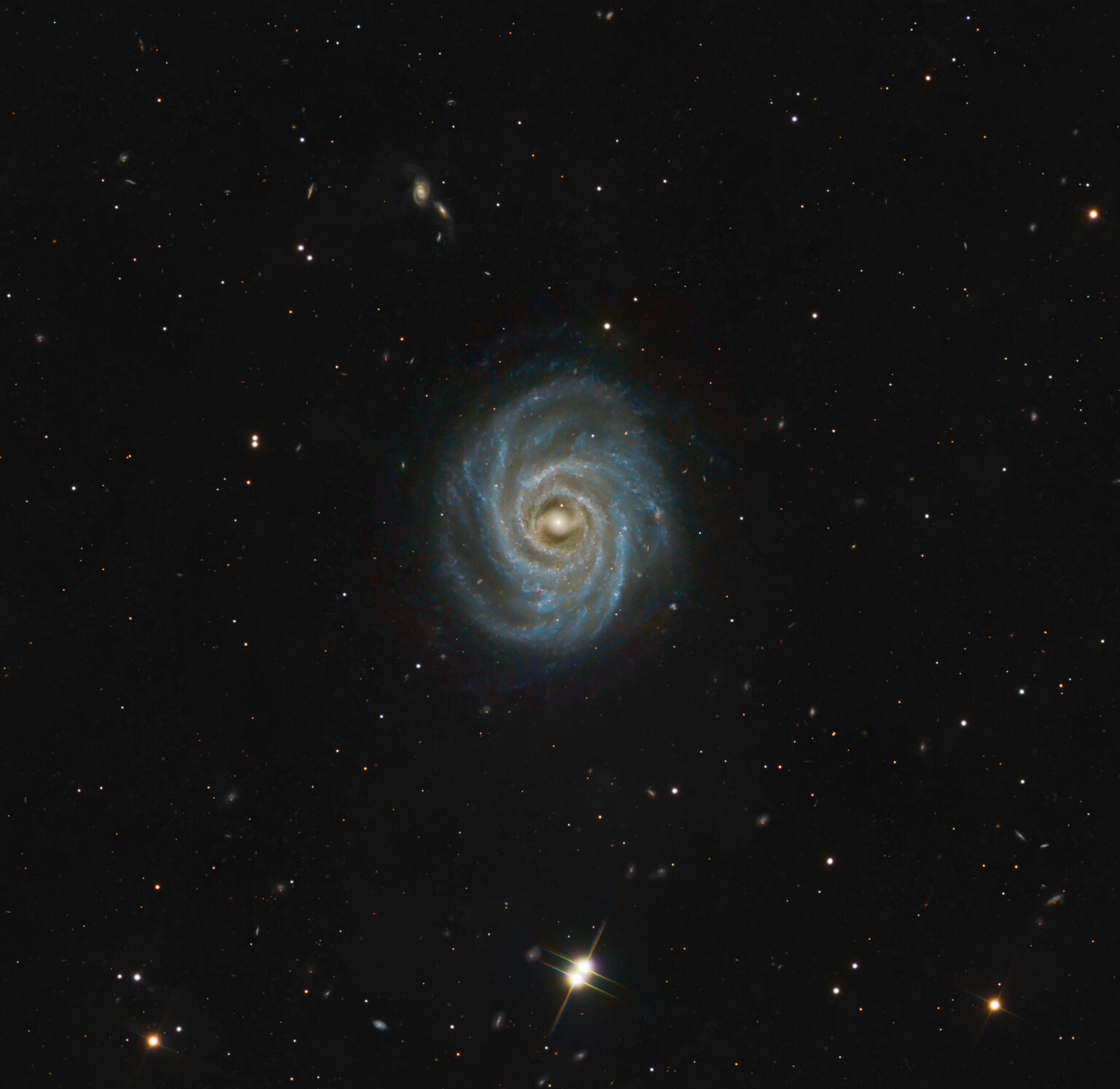 NGC 3124 – Through Light and Time