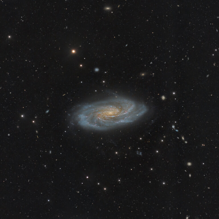NGC 3672 – Through Light and Time