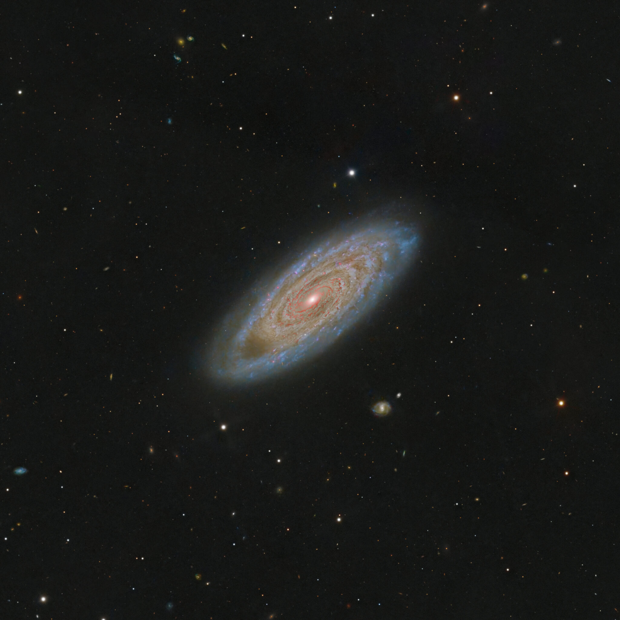 NGC 7606 – Through Light and Time