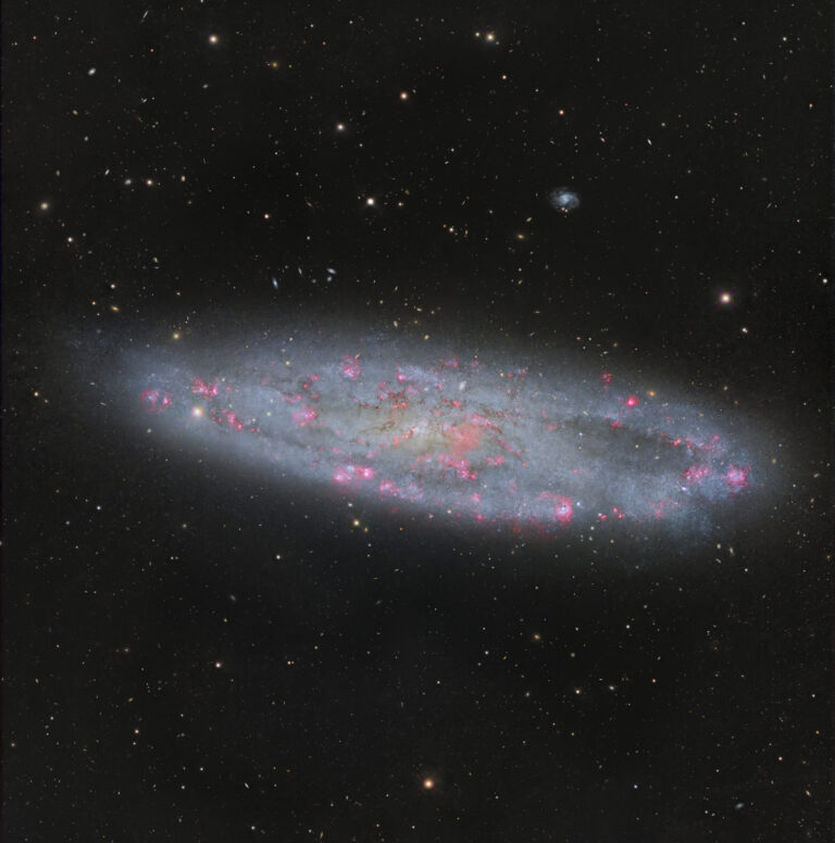 NGC 247 – Through Light and Time