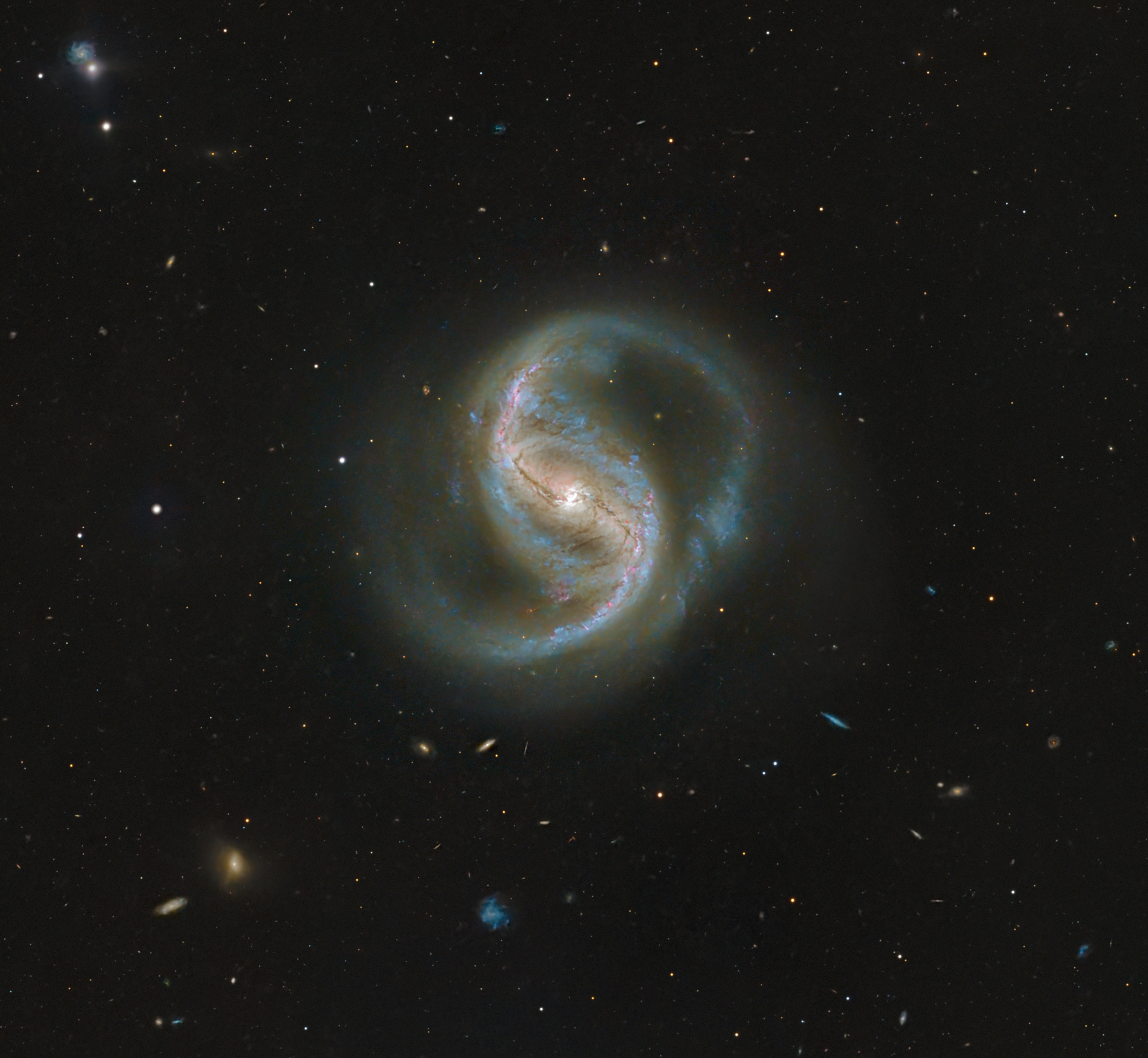 NGC 986 – Through Light and Time