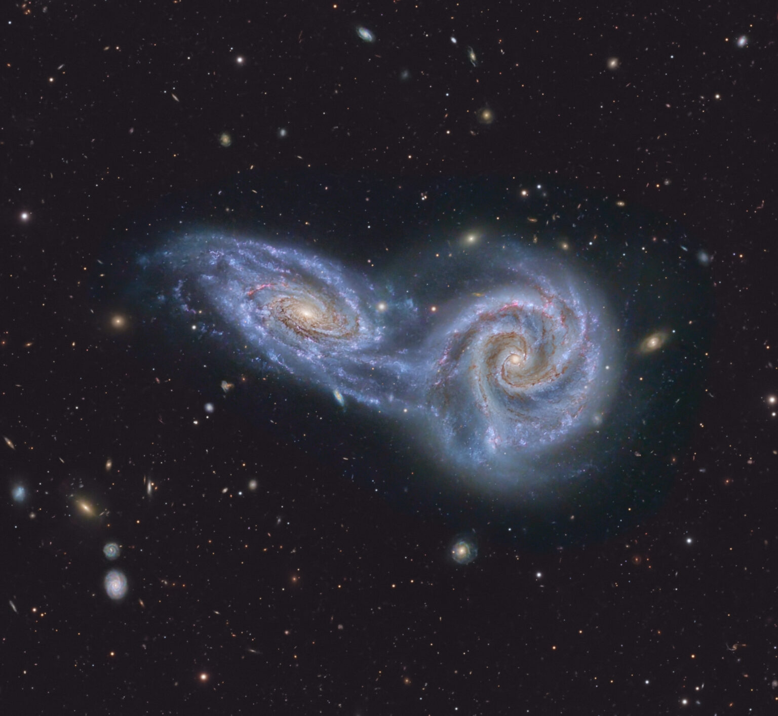 NGC 5426 – Through Light and Time