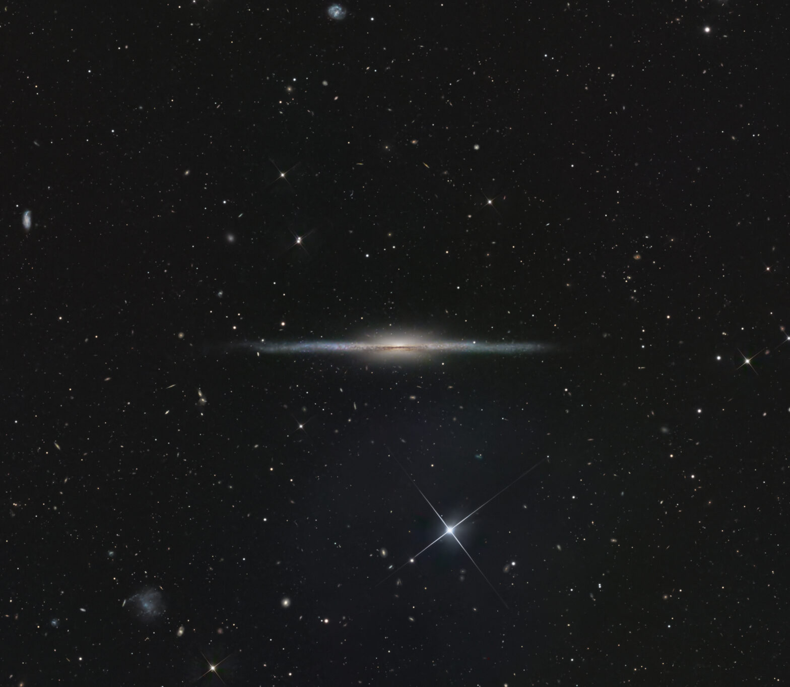 NGC 4289 – Through Light and Time