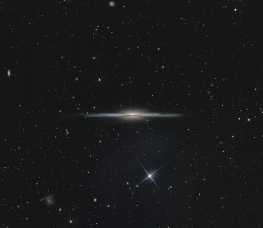 NGC 4289 – Through Light and Time