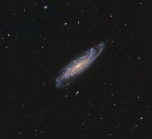 NGC 4705 – Through Light and Time